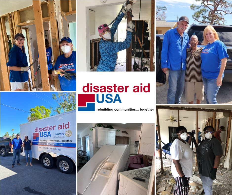 Rotary Efforts for Disaster Assistance - Hurricanes Helene and Milton | The Rotary Club of Bryan ...